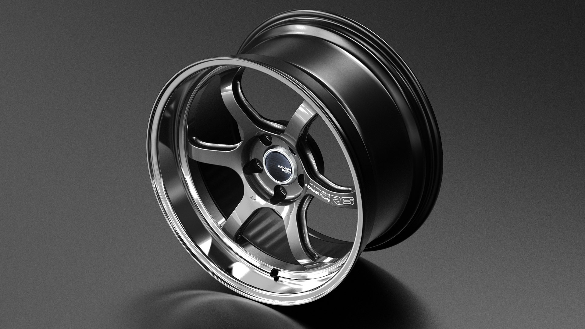 3D Model Yokohama Advan R6 - TurboSquid 2212630