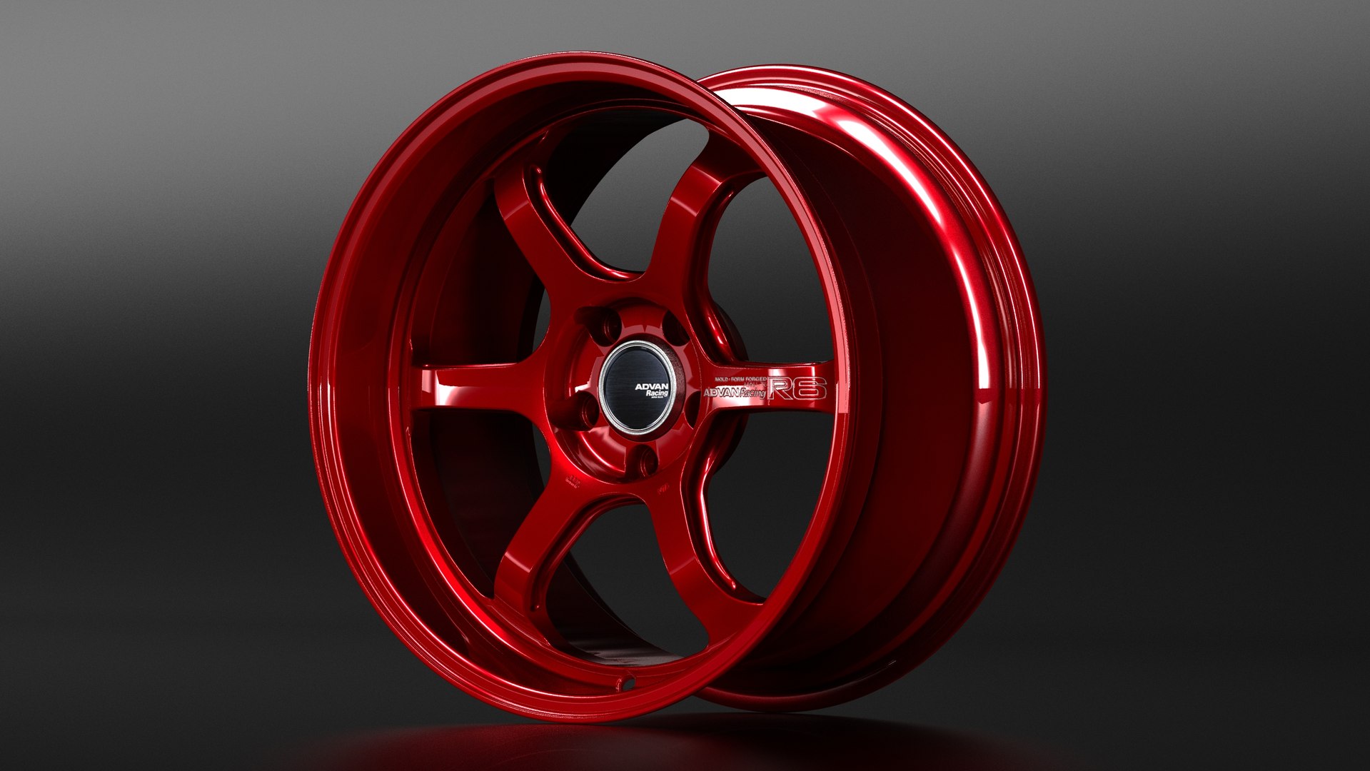 3D Model Yokohama Advan R6 - TurboSquid 2212630