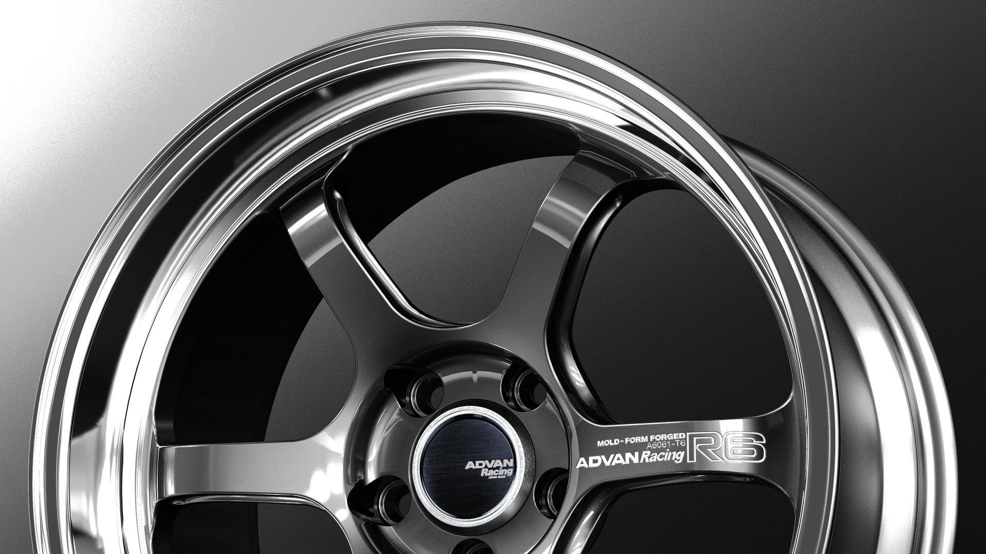 3D Model Yokohama Advan R6 - TurboSquid 2212630