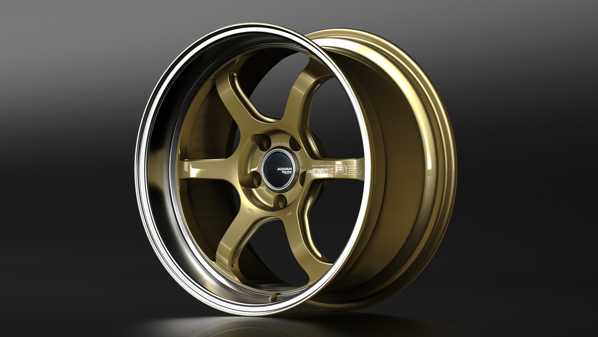 3D Model Yokohama Advan R6 - TurboSquid 2212630