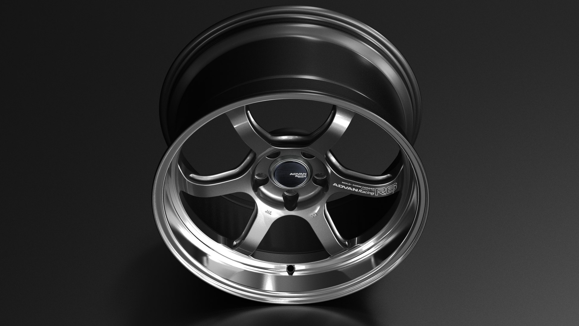 3D Model Yokohama Advan R6 - TurboSquid 2212630