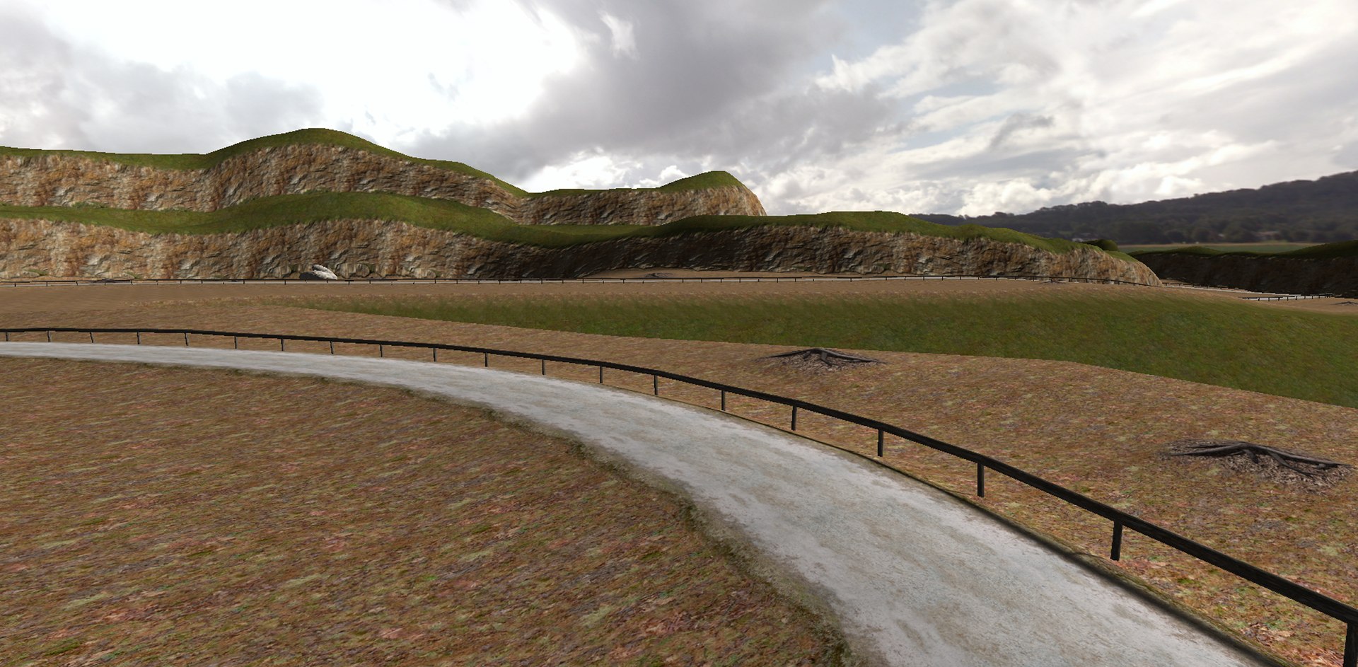 Forest terrain landscape 3D - TurboSquid 1624844