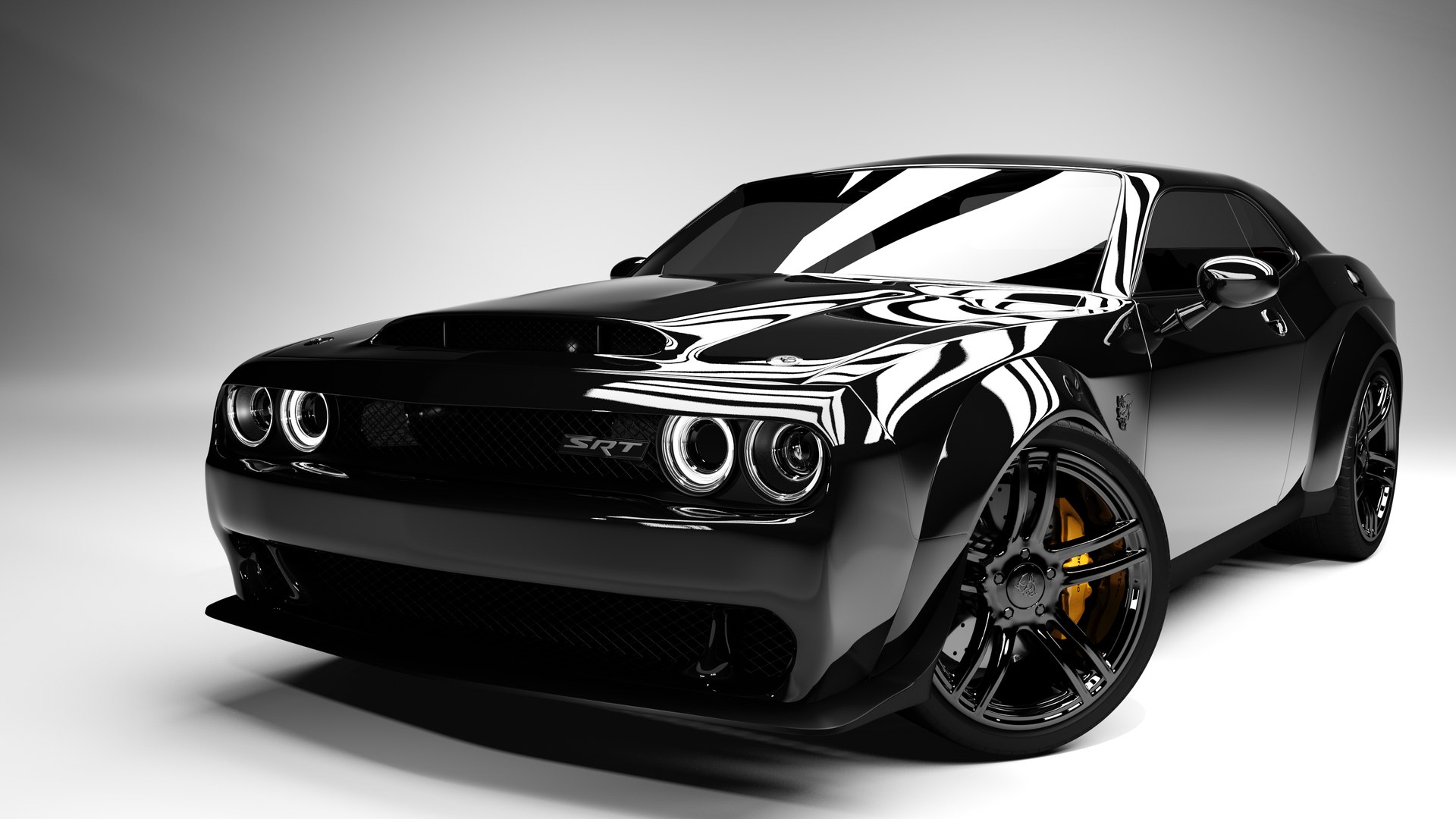 Dodge Challenger 3D Model - TurboSquid 1535986