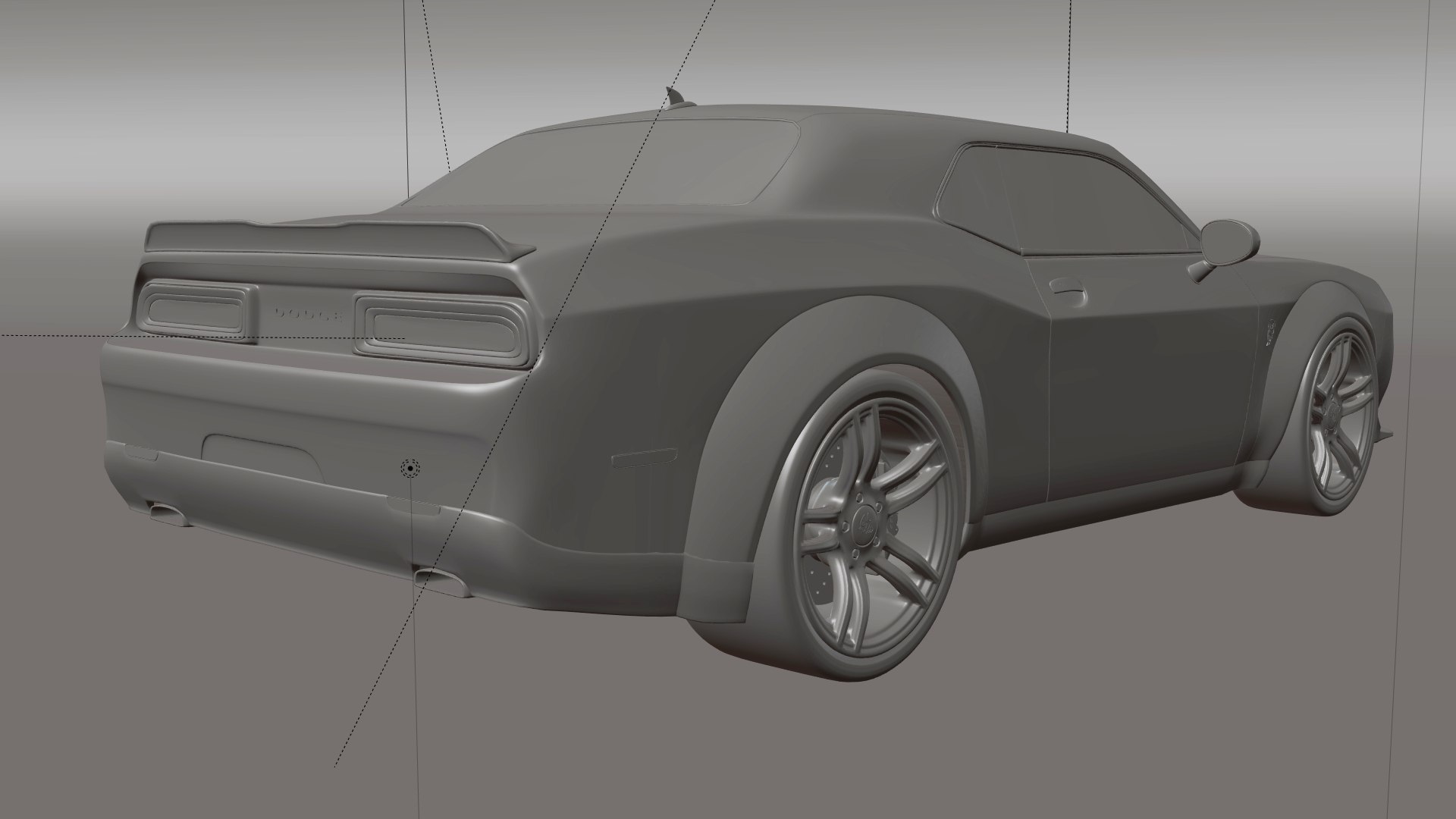 Dodge Challenger 3D Model - TurboSquid 1535986