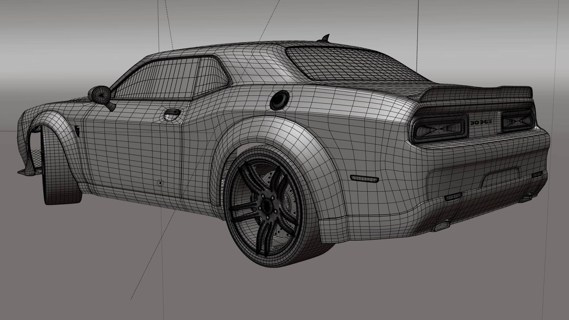 Dodge Challenger 3D Model - TurboSquid 1535986