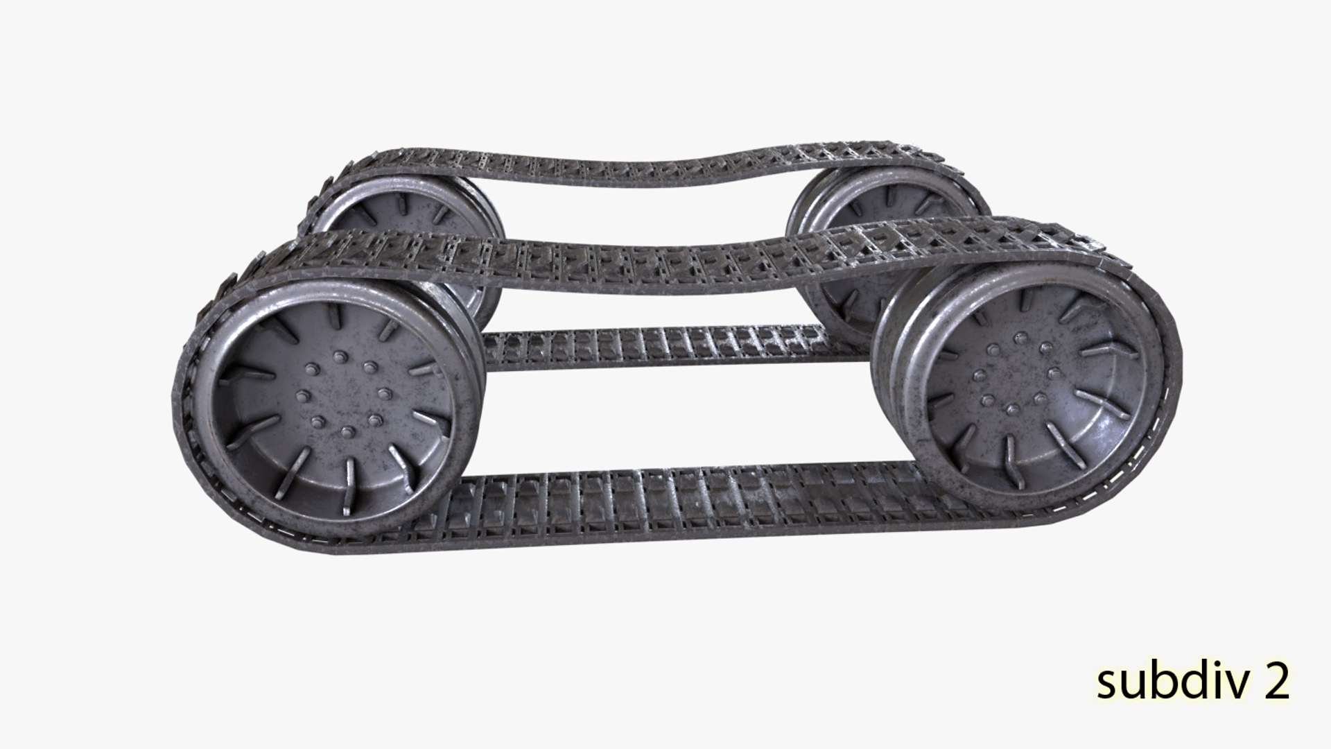 3D Model Tanks Tracks - TurboSquid 1365005