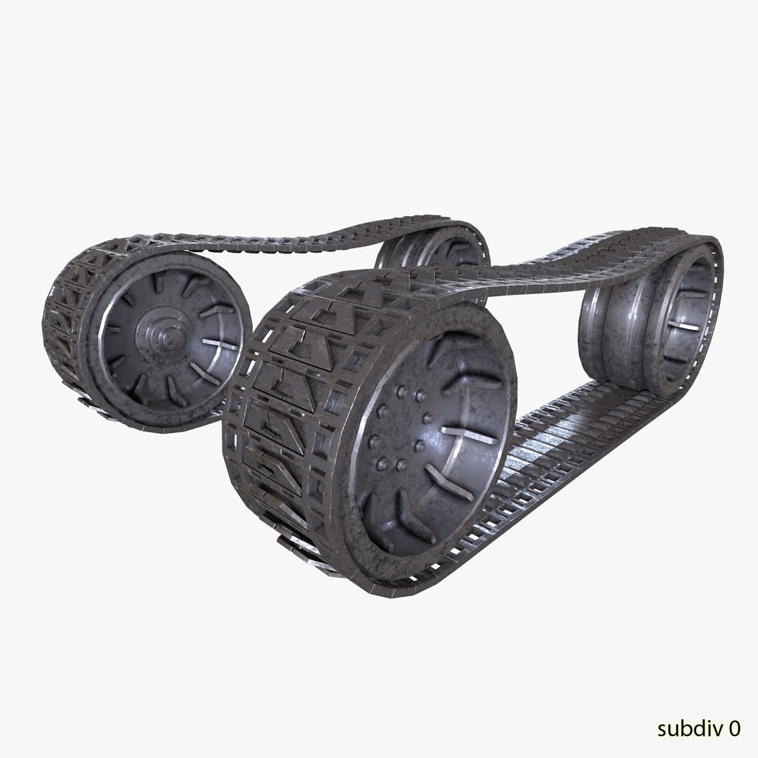 3D Model Tanks Tracks - TurboSquid 1365005