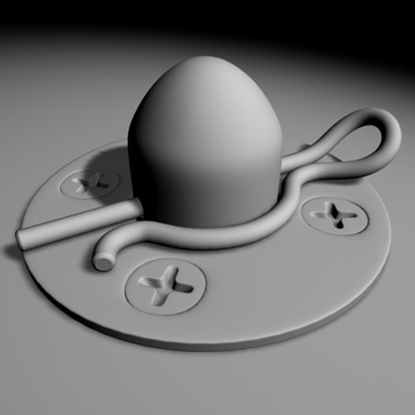 3d model fastener auto racing