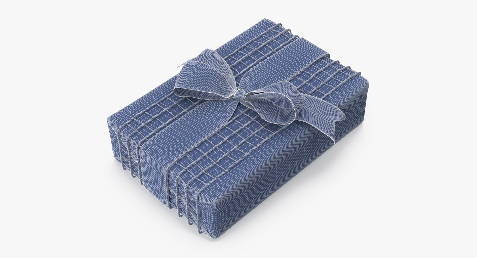 Wrapped Christmas Gift 02 3D Model - TurboSquid 1221808