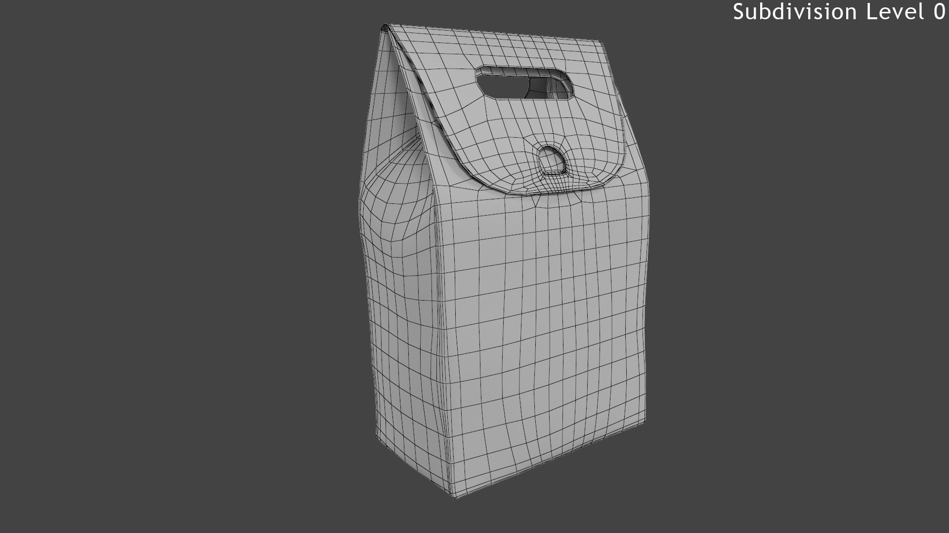 3D Model Cardboard Packaging White Pack - TurboSquid 1659201