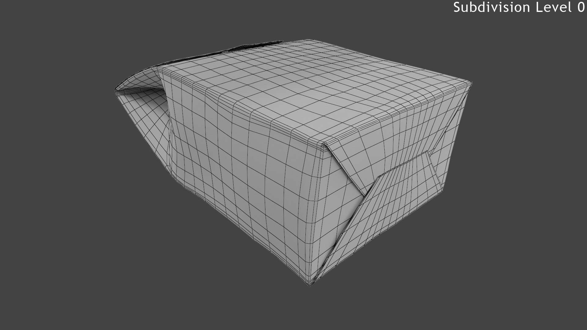 3D Model Cardboard Packaging White Pack - TurboSquid 1659201