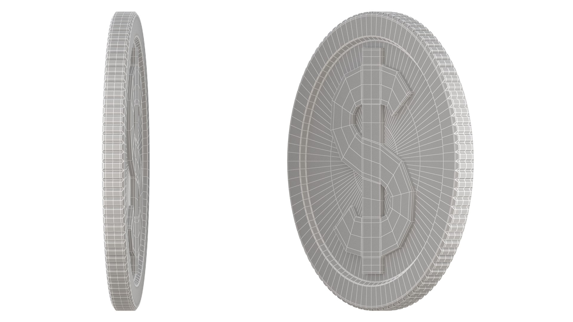 Gold Coin Model - TurboSquid 1701888