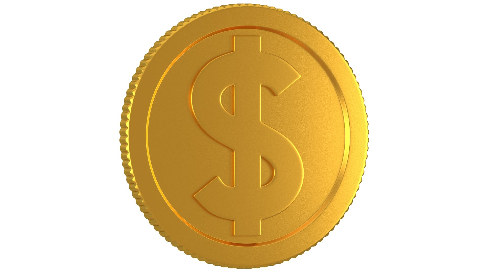 Gold Coin Model - TurboSquid 1701888