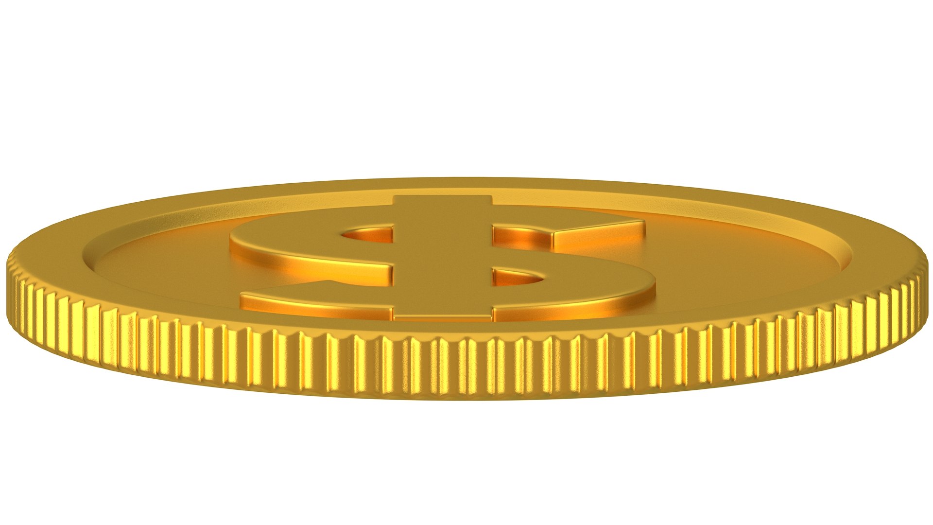 Gold Coin Model - TurboSquid 1701888