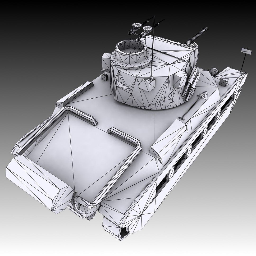 Matilda Tank 3D Model - TurboSquid 1306928