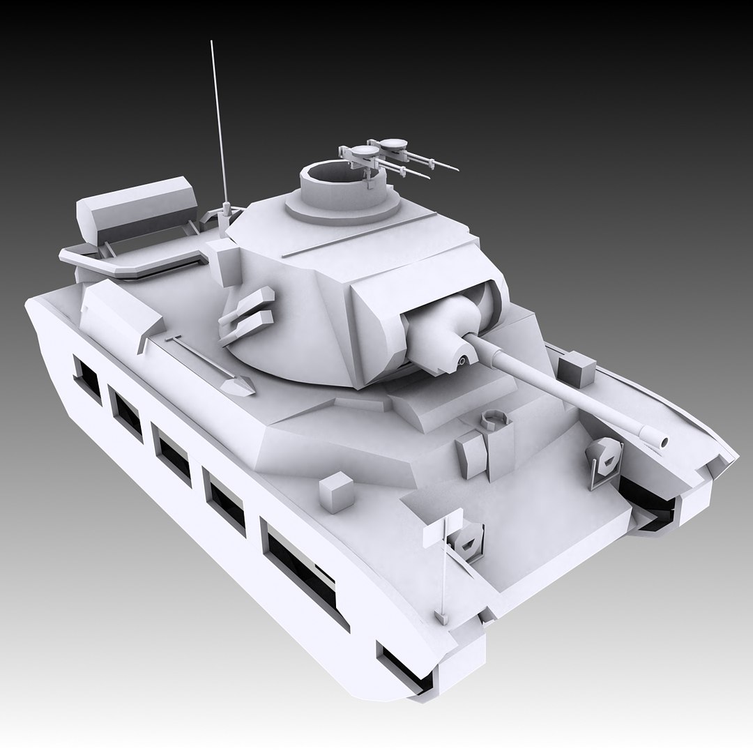 Matilda Tank 3D Model - TurboSquid 1306928