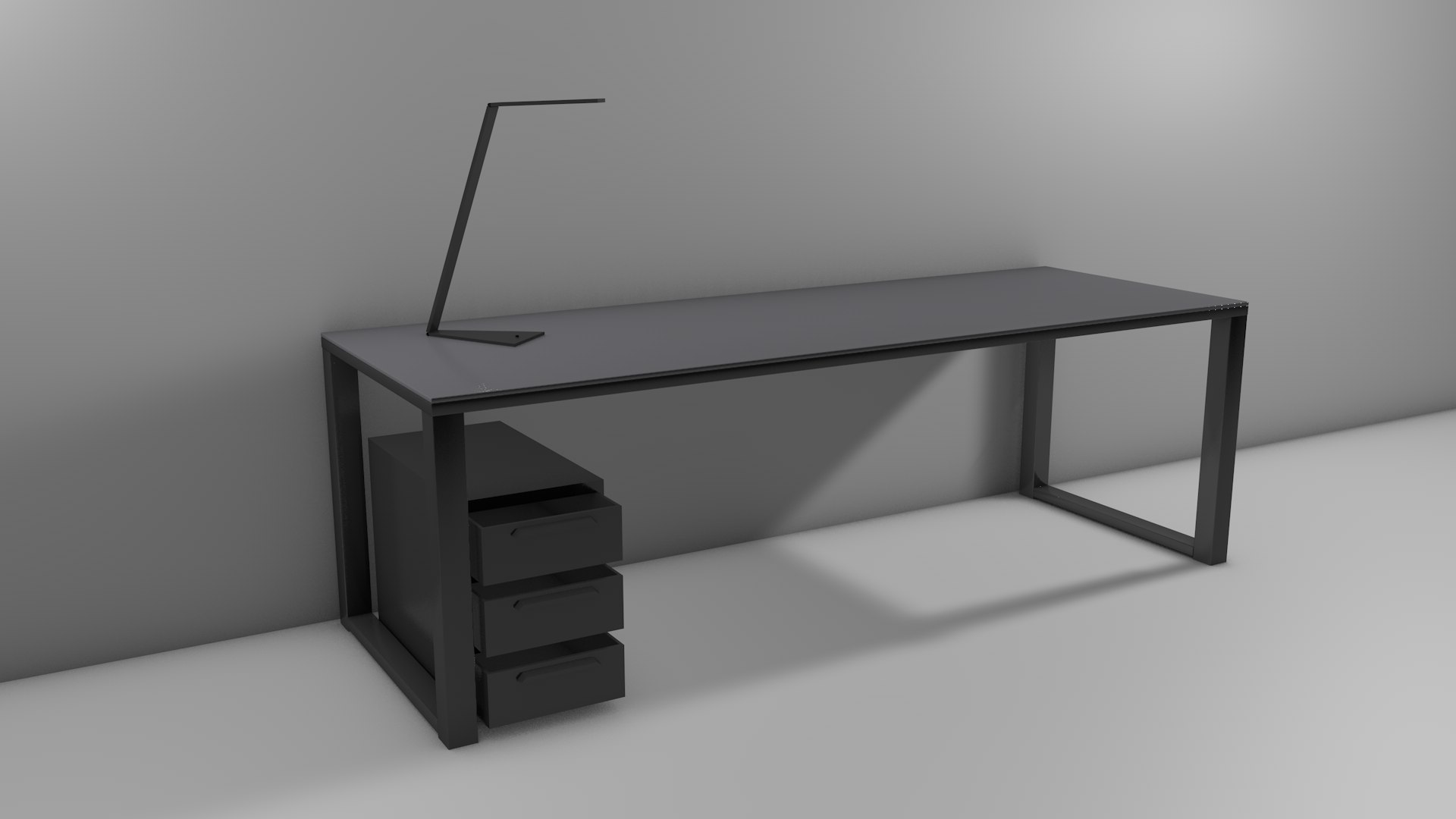 Desk 3D Model - TurboSquid 2216966