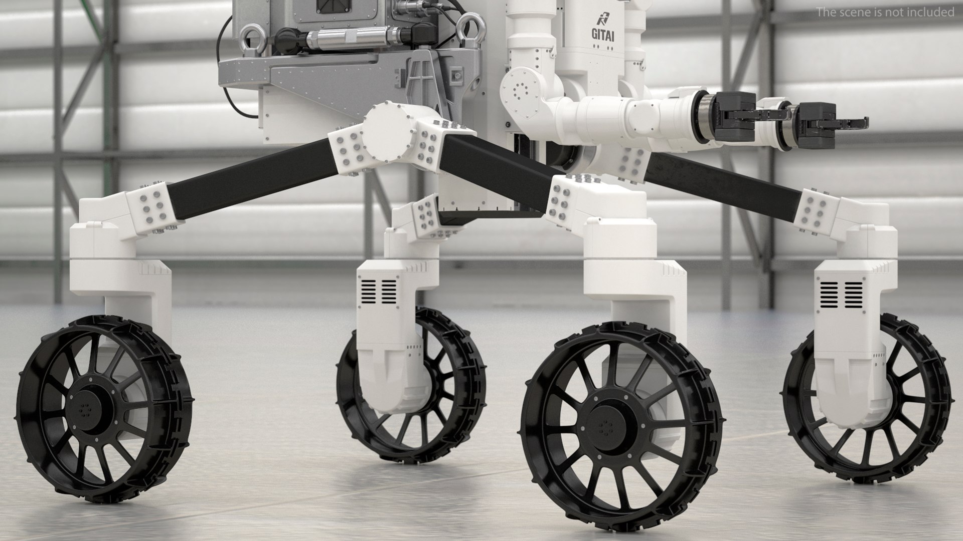 Lunar Robotic Rover Wheels 3D - TurboSquid 1930104