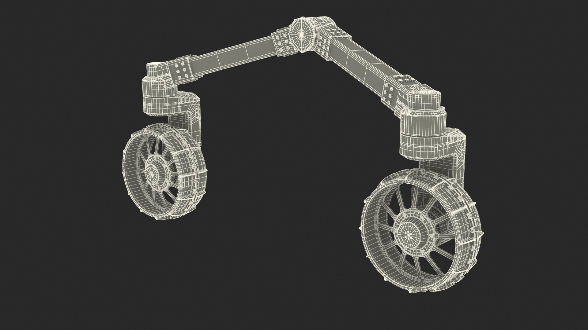 Lunar Robotic Rover Wheels 3D - TurboSquid 1930104