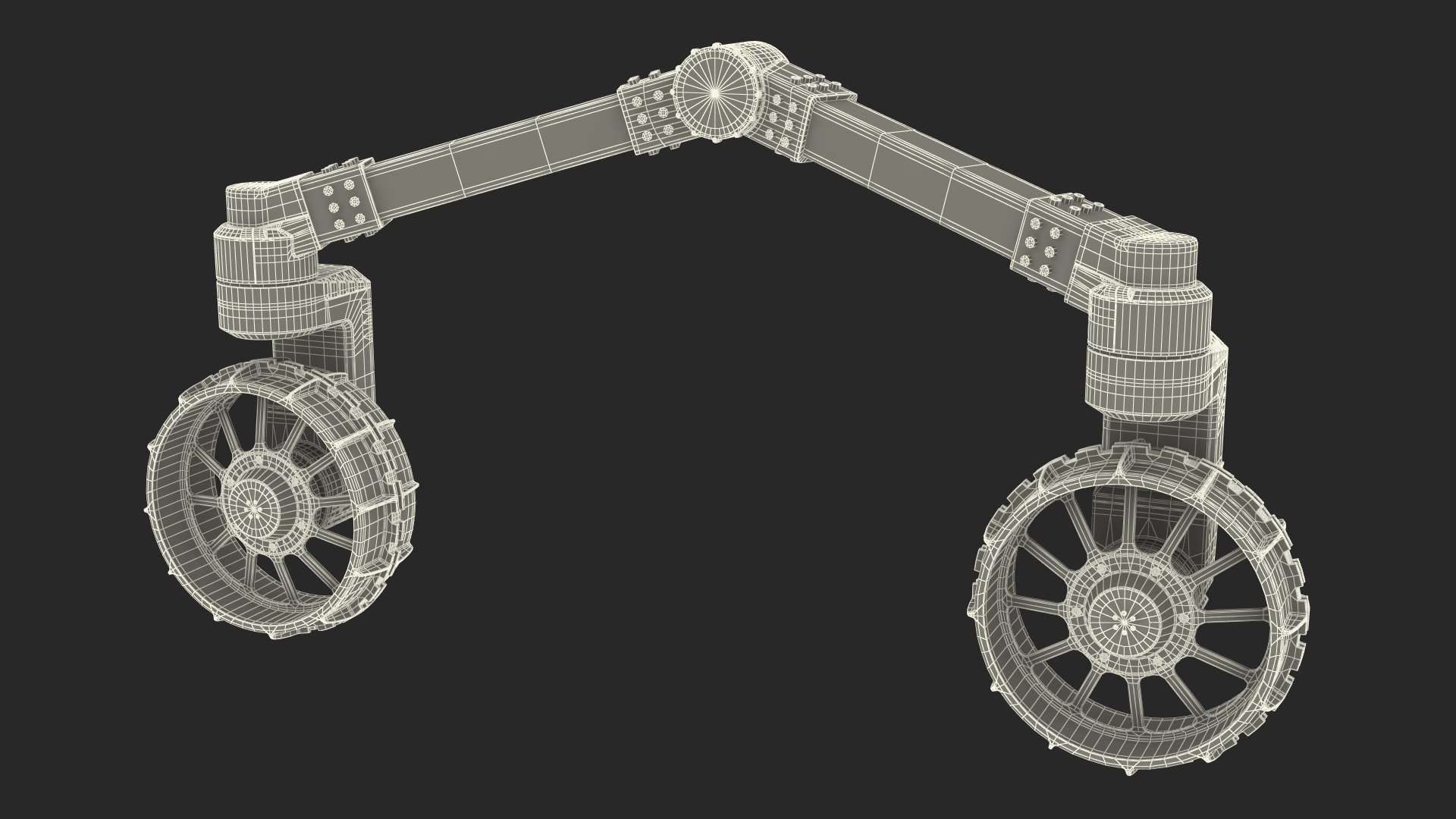 Lunar Robotic Rover Wheels 3D - TurboSquid 1930104
