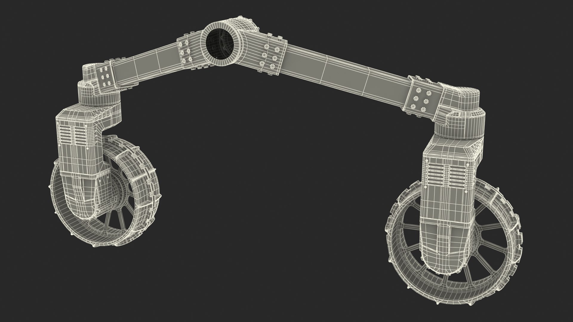 Lunar Robotic Rover Wheels 3D - TurboSquid 1930104