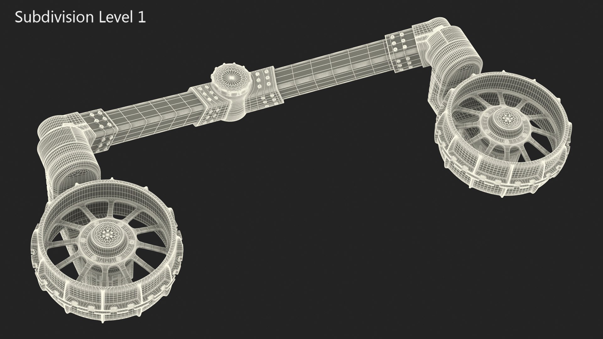 Lunar Robotic Rover Wheels 3D - TurboSquid 1930104