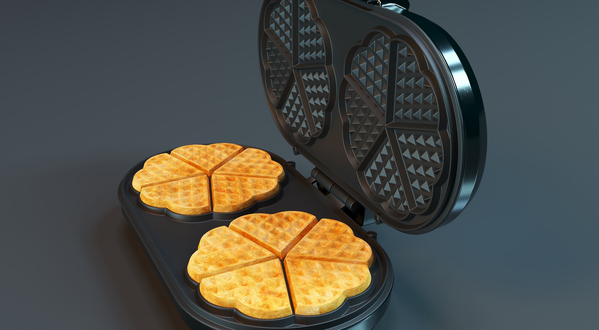 Waffle Maker 3D Model - TurboSquid 2020313