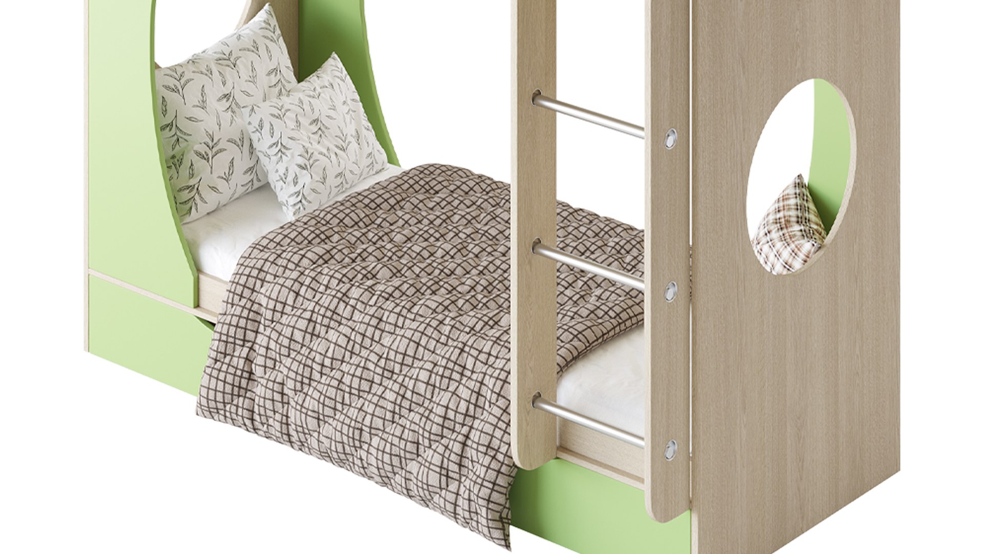 Bunk Bed Funky Kids 2 3D - TurboSquid 2188464