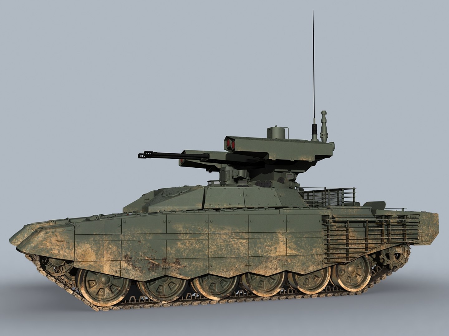 Russian Military Bmpt Bmpt-72 3D Model - TurboSquid 1169824