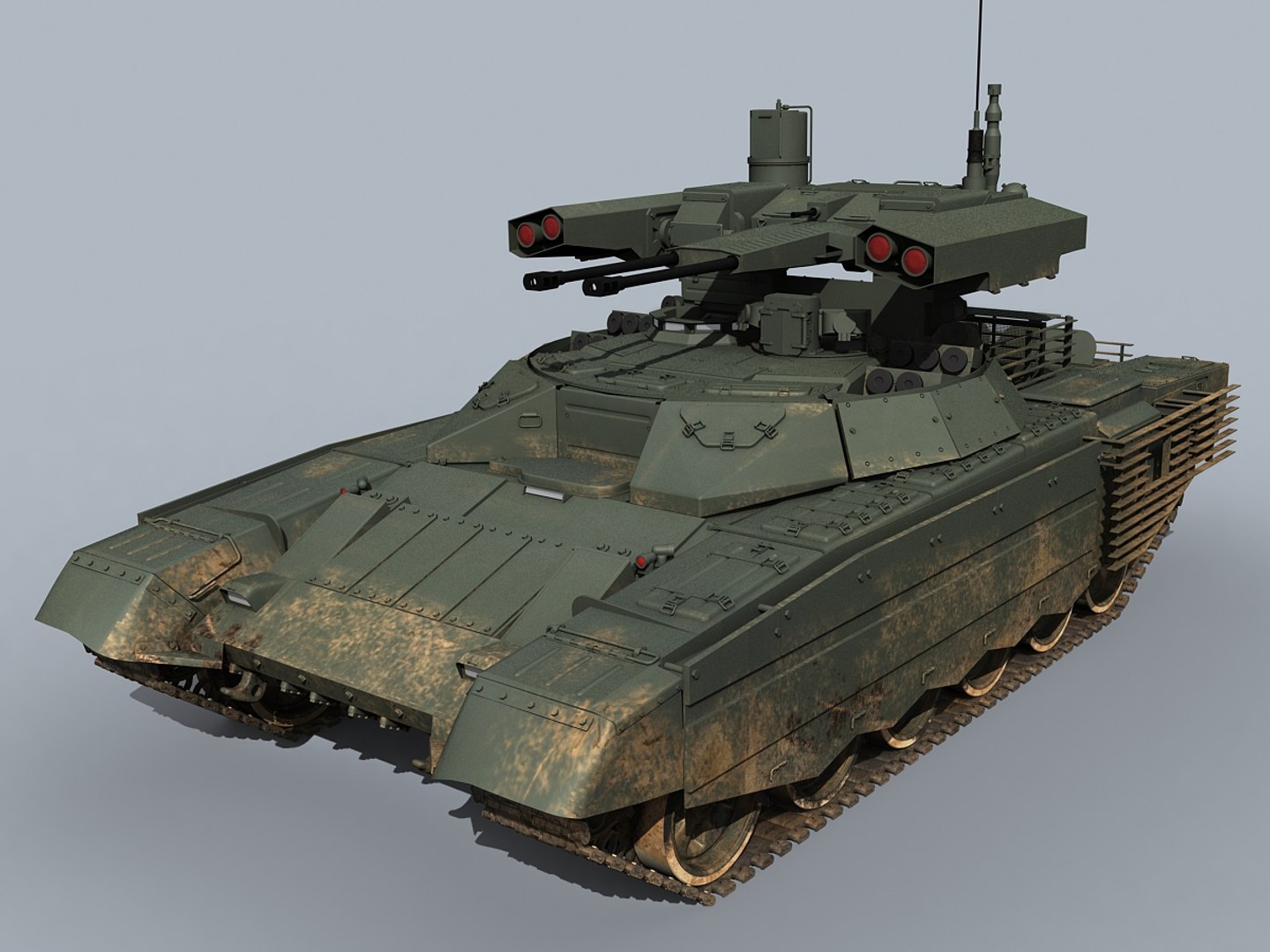 Russian Military Bmpt Bmpt-72 3D Model - TurboSquid 1169824