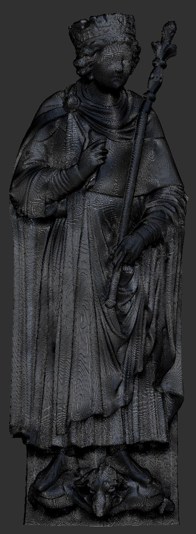 3D King Salomon Sculpture Model - TurboSquid 2244934