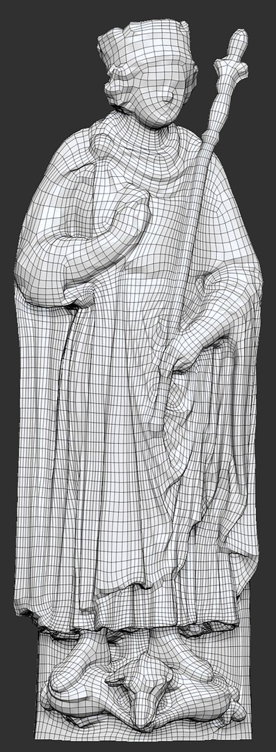 3D King Salomon Sculpture Model - TurboSquid 2244934