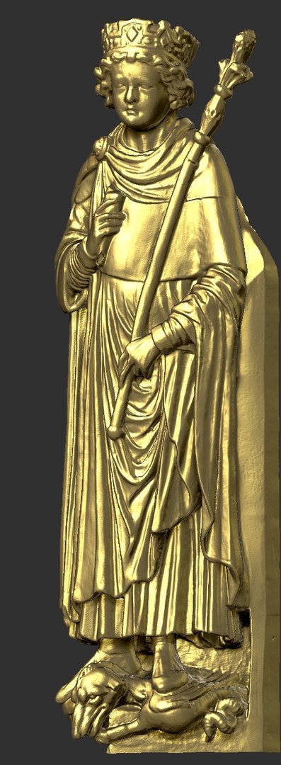 3D King Salomon Sculpture Model - TurboSquid 2244934