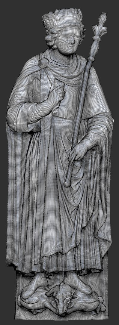 3D King Salomon Sculpture Model - TurboSquid 2244934