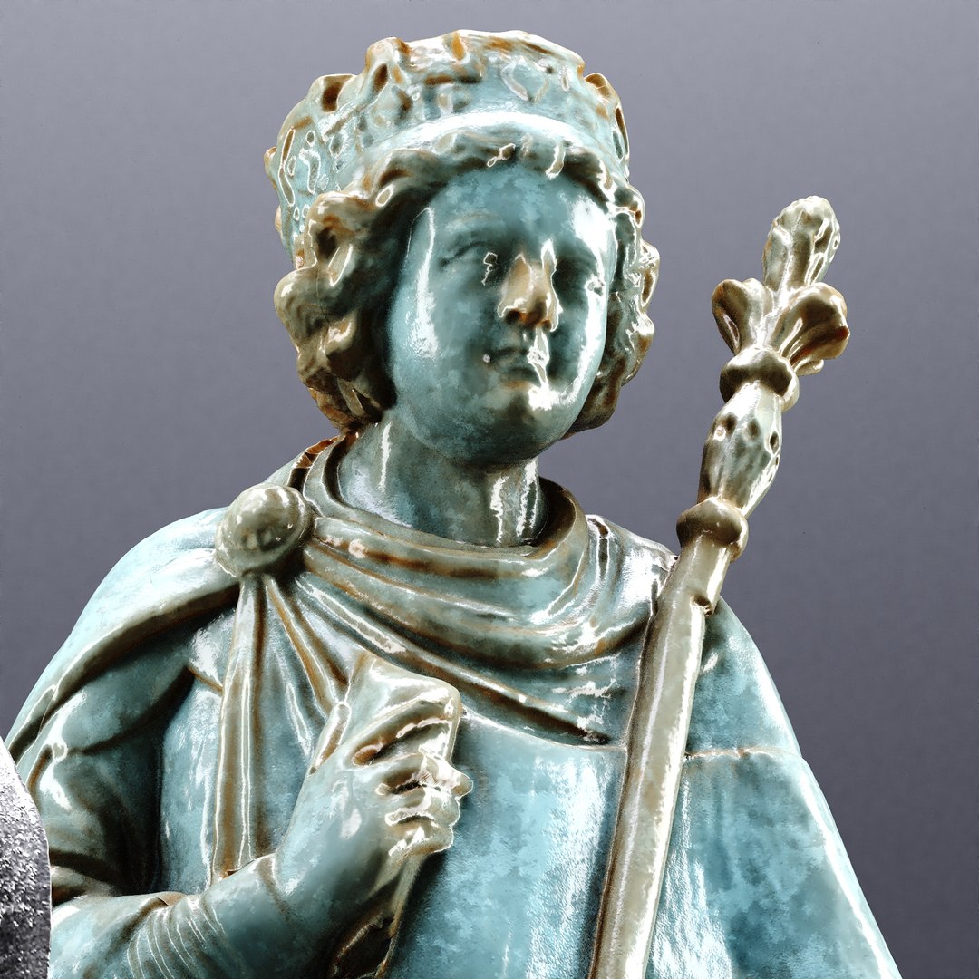 3D King Salomon Sculpture Model - TurboSquid 2244934