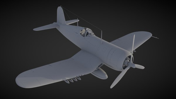 3D corsair fighter - TurboSquid 1663505