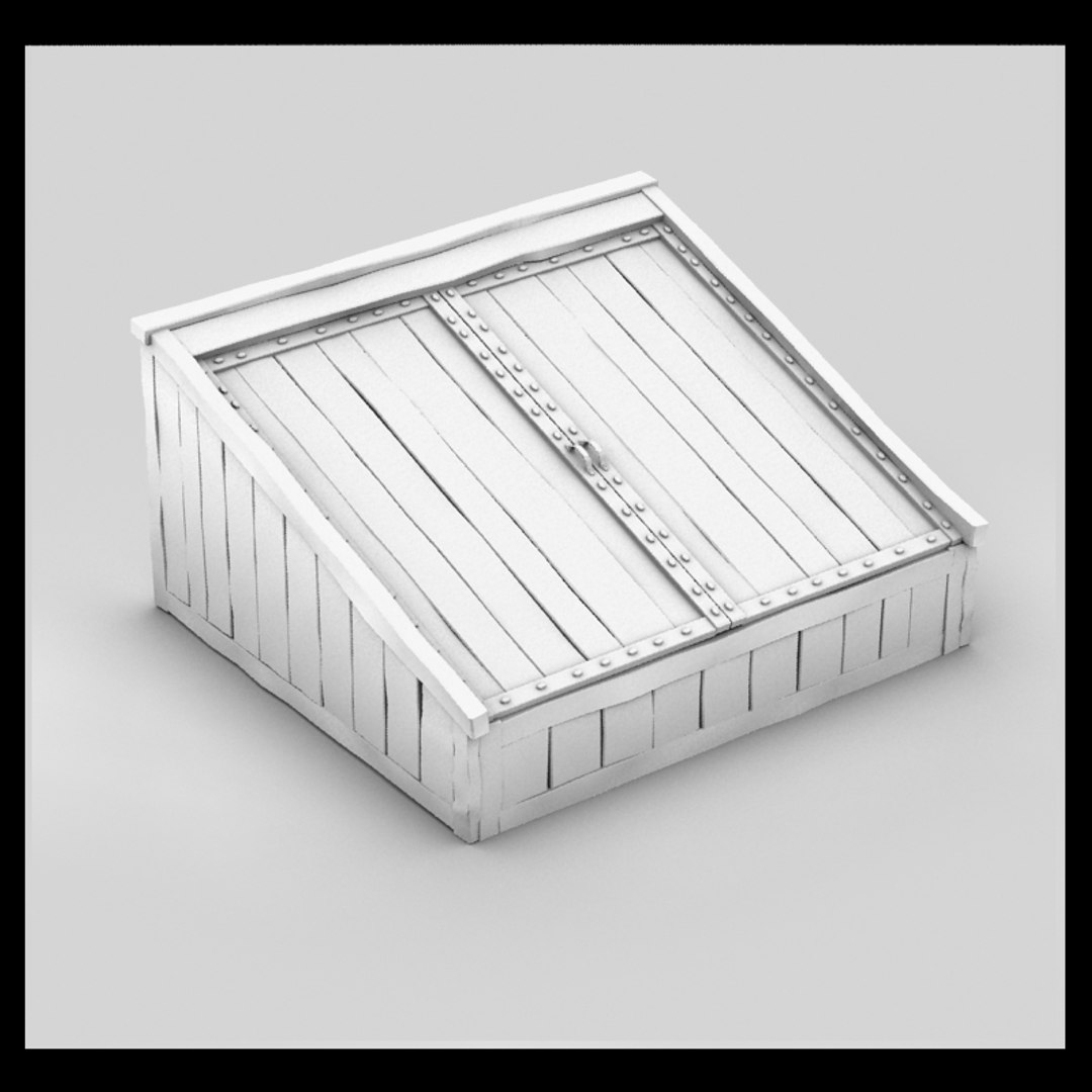Wood Wooden Cellar 3d Max