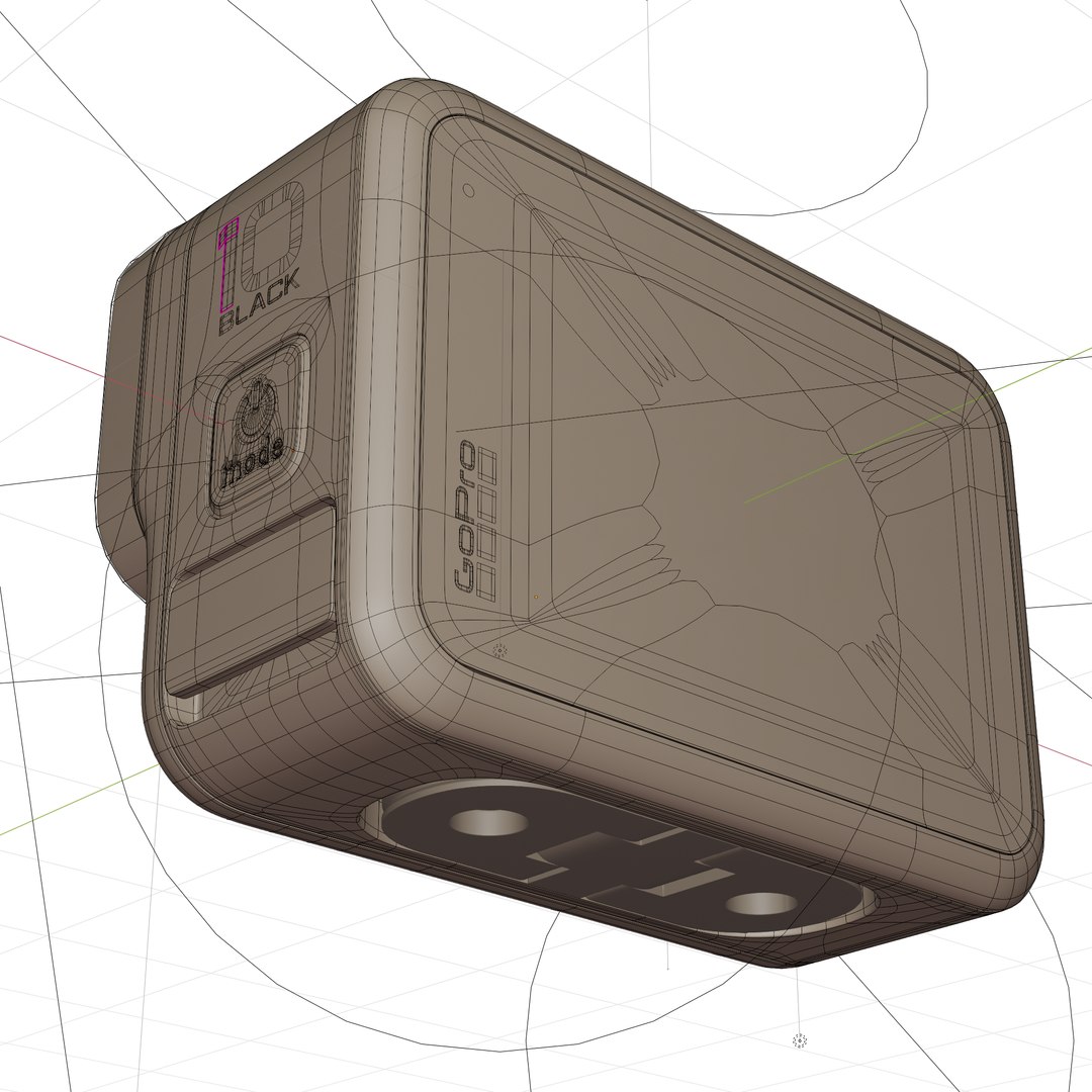 3D GoPro Hero 10 Model - TurboSquid 1787135