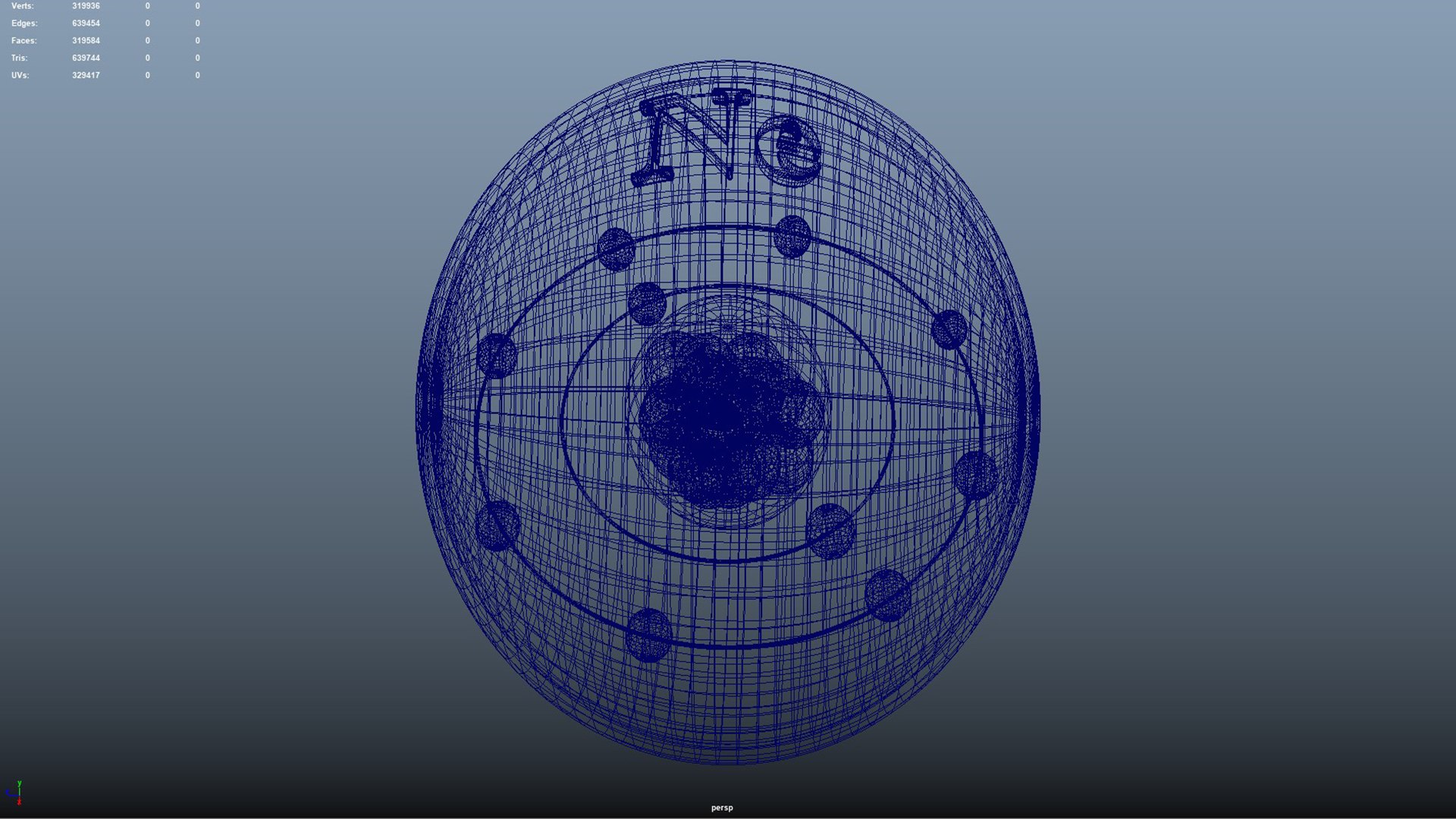 Neon Atom Model - TurboSquid 2131530