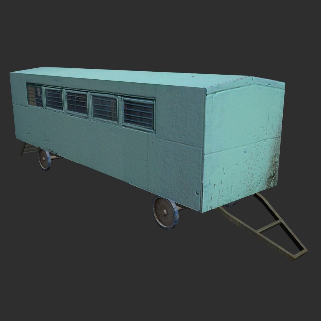 house trailer 3d model