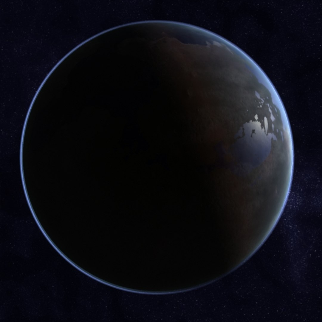 3d Mars Water Class K Model