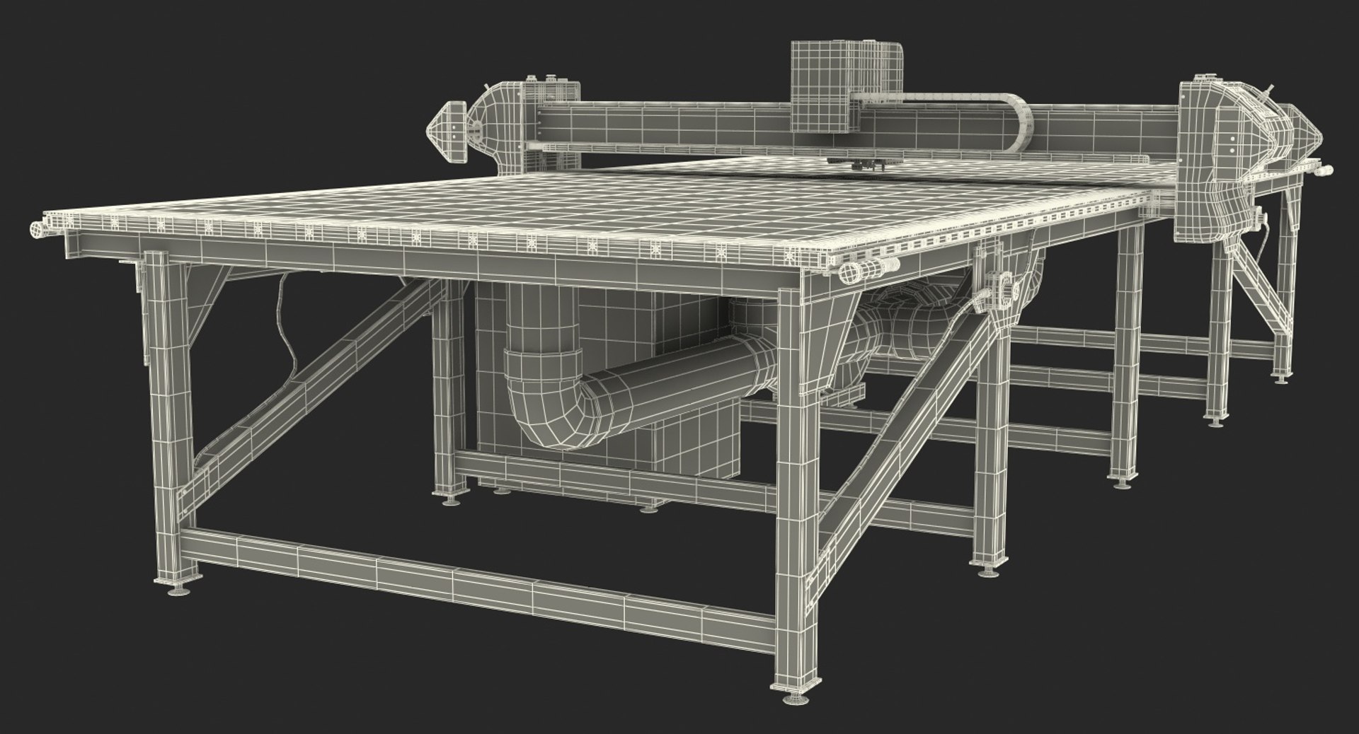 Table cutting rigged 3D model - TurboSquid 1388246