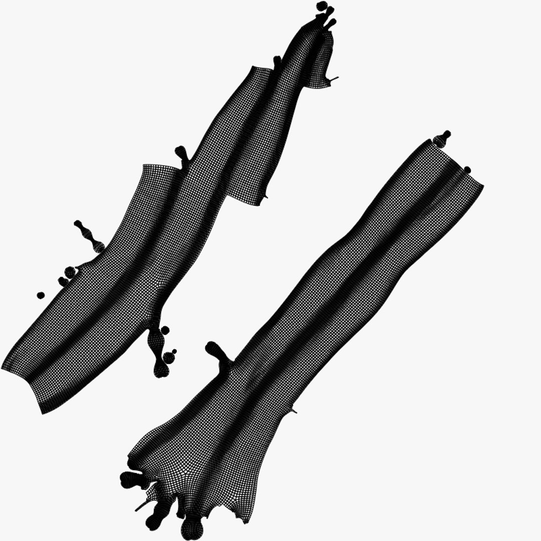 3D Chocolate Liquid Splash 014 - TurboSquid 2519414