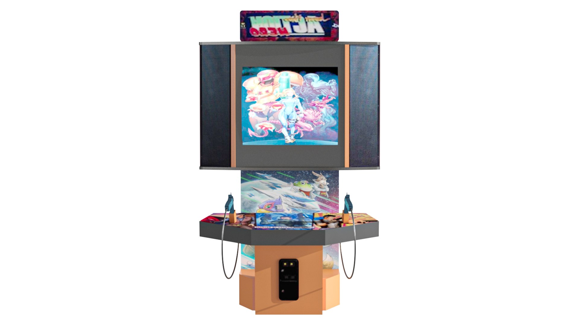 3D Game Machine 001 - TurboSquid 2016690