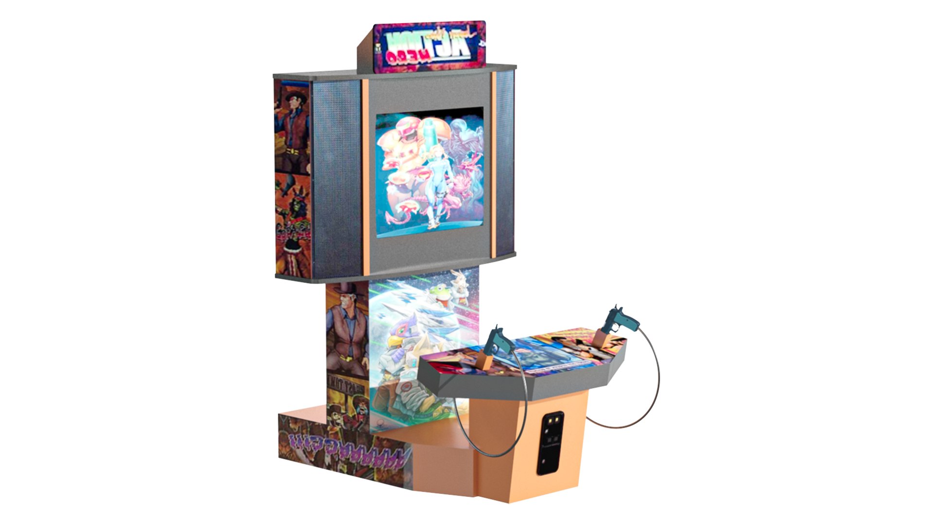 3D Game Machine 001 - TurboSquid 2016690