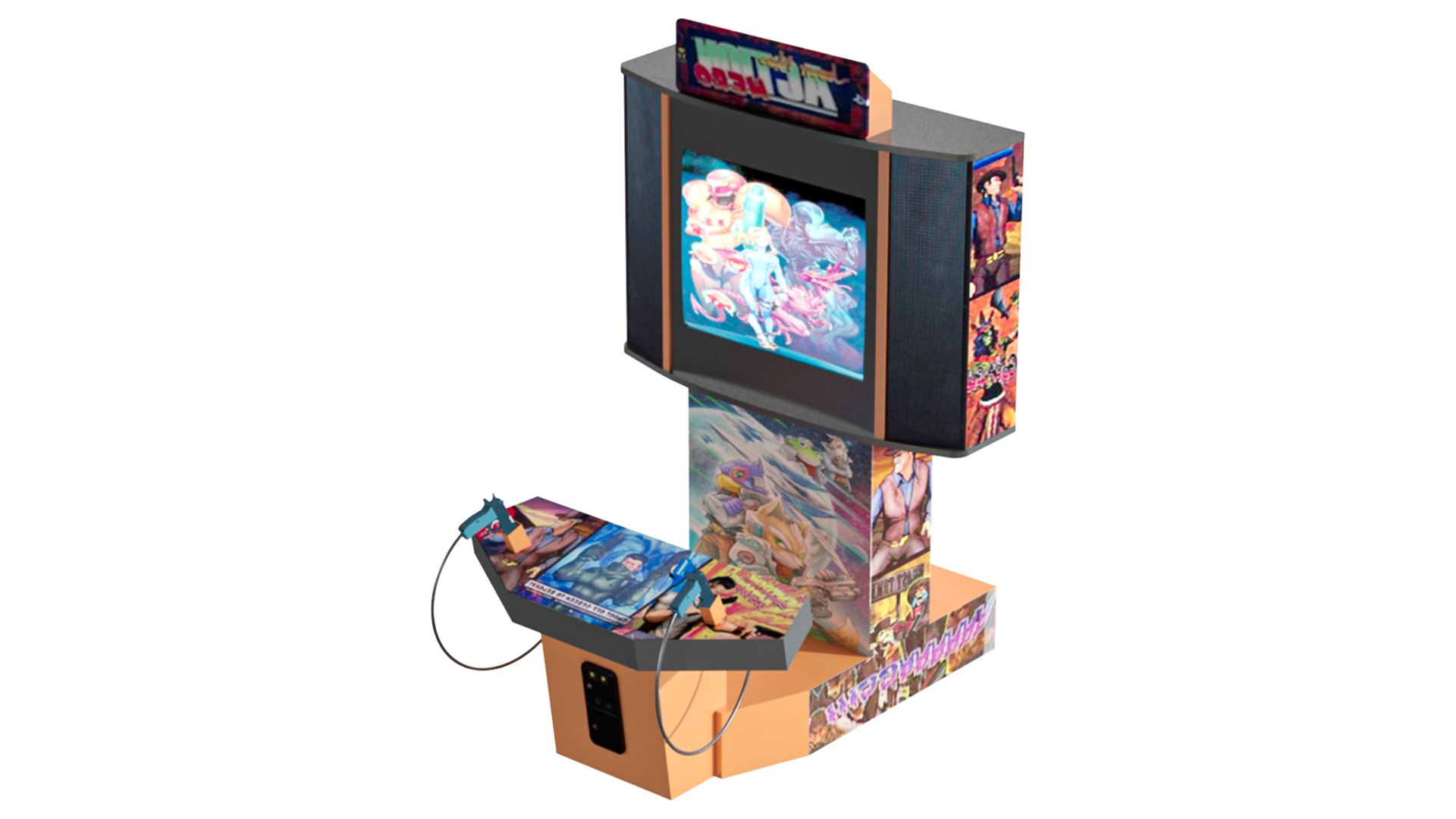 3D Game Machine 001 - TurboSquid 2016690