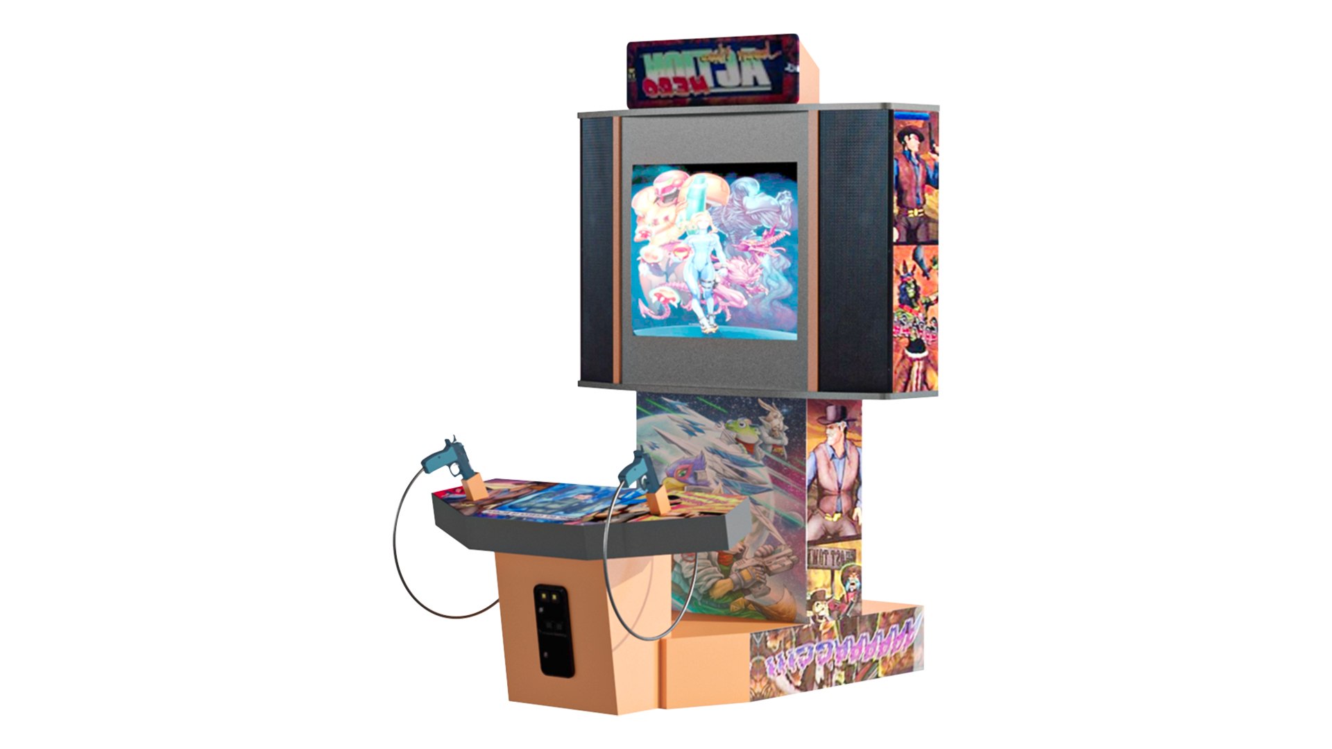 3D Game Machine 001 - TurboSquid 2016690