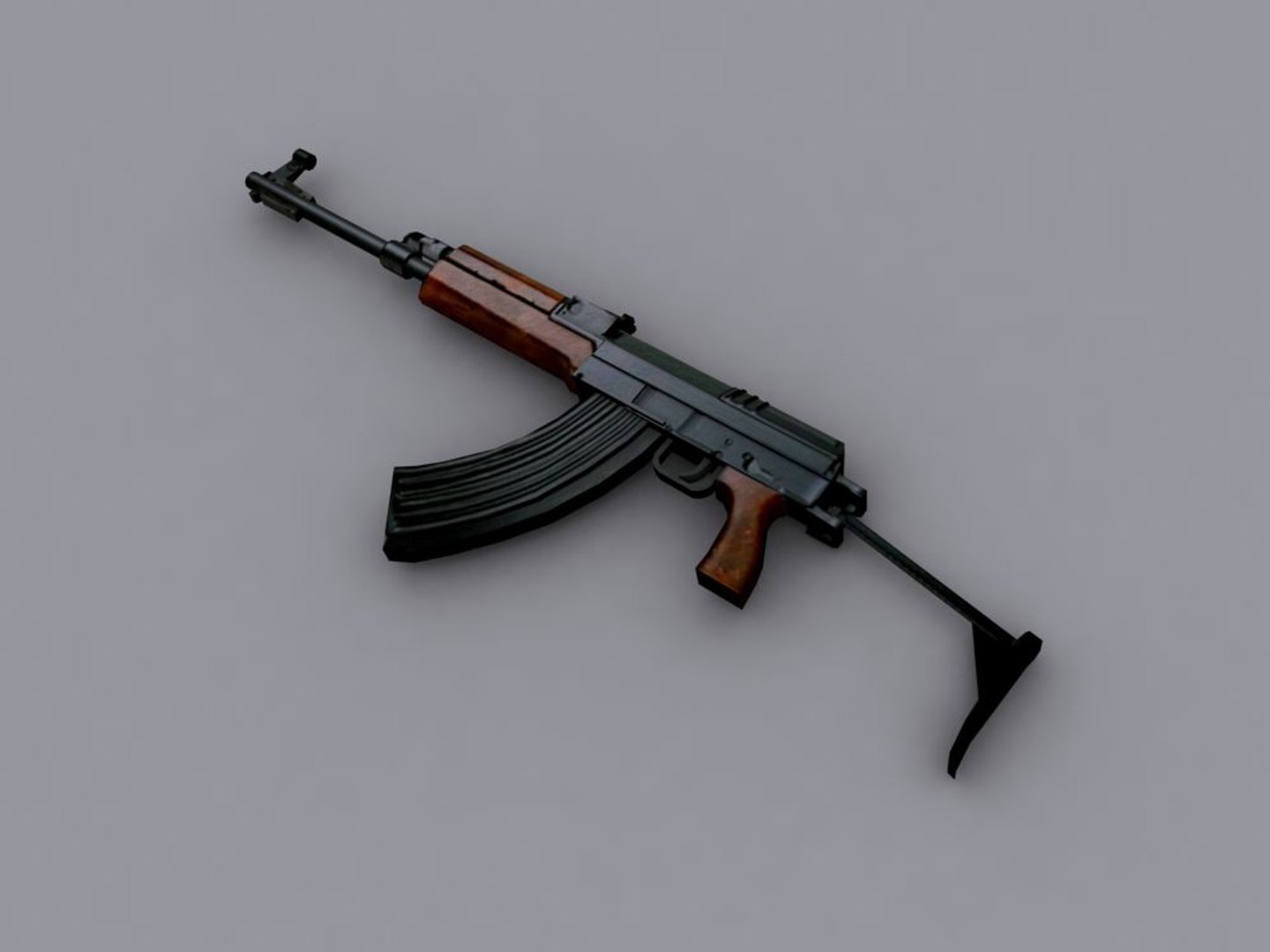 3d czech sa58 rifle model