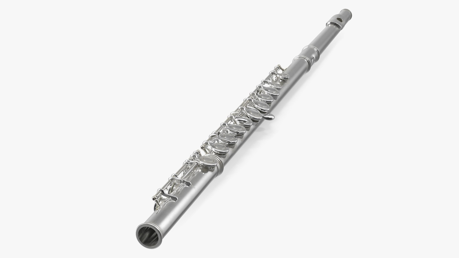 Western Concert Flute 3D - TurboSquid 2164599