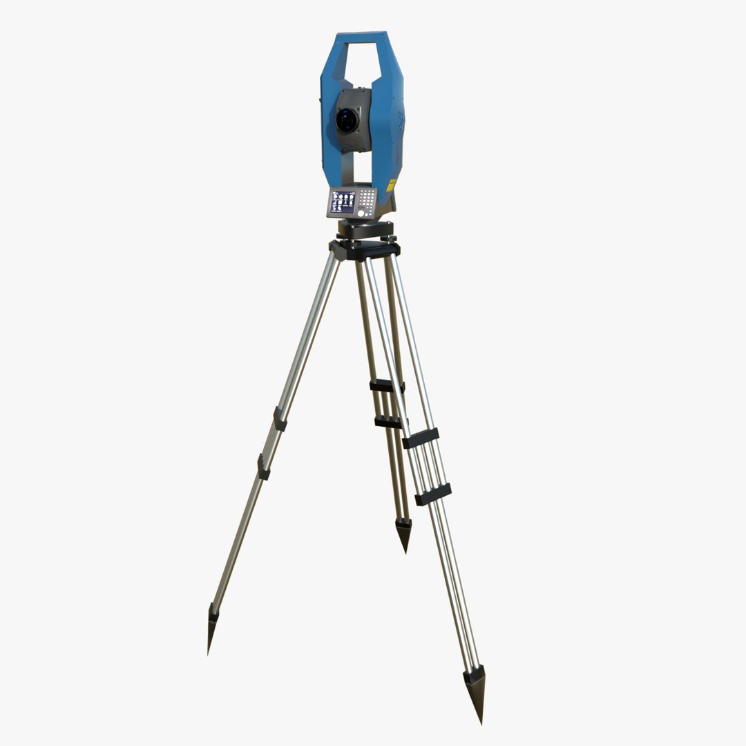 Total Station Lowpoly 3D model - TurboSquid 1846651